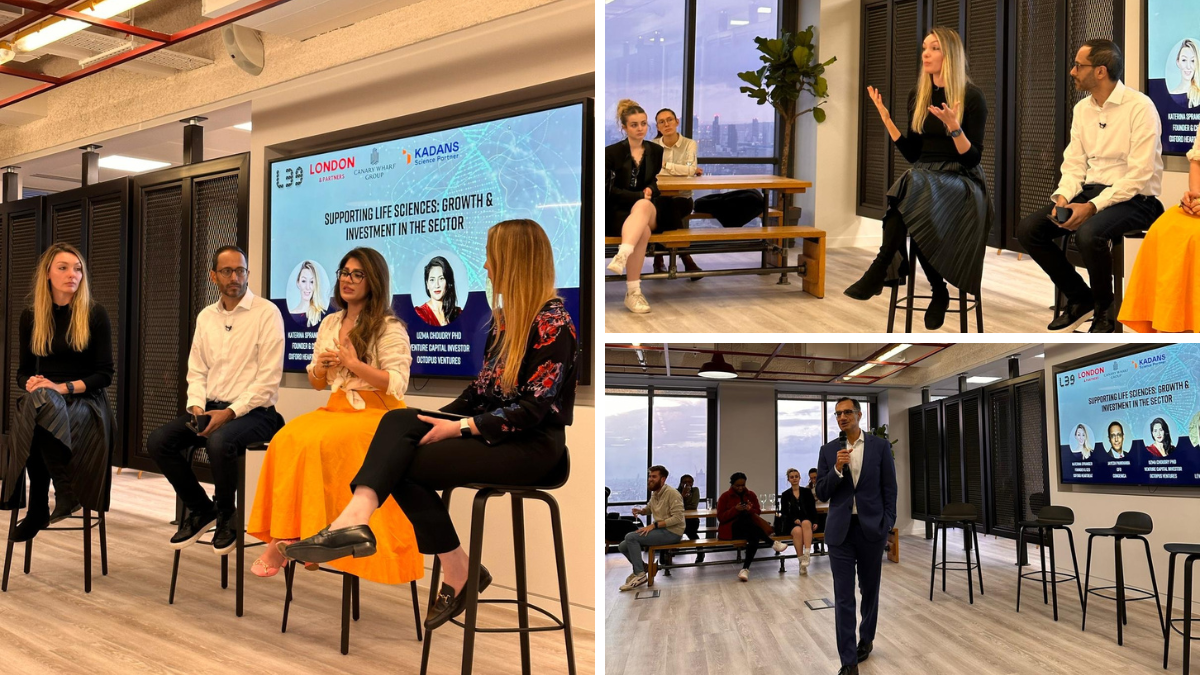Level39 hosts first Health & Life Science Meet-up in Canary Wharf - Level39